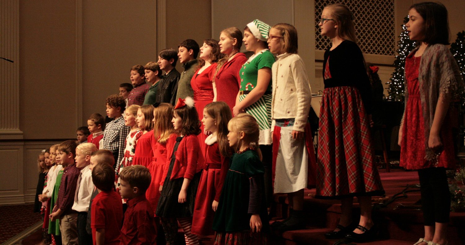 Scenic City Children's Choir: a singing community for Homeschool children